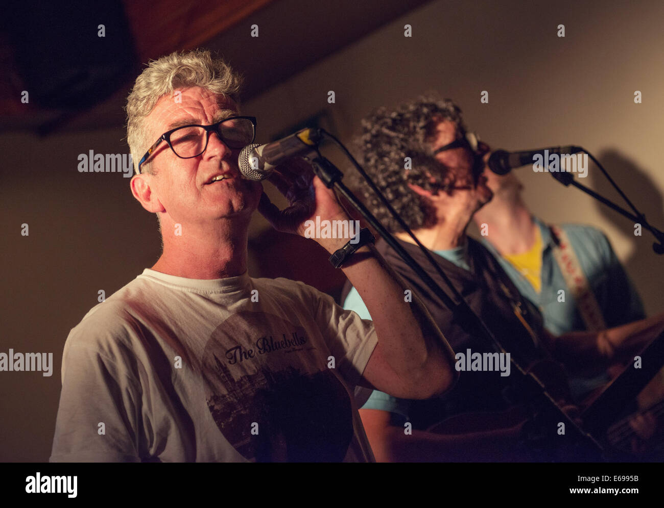 Ken McCluskey performs live on stage as The Bluebells at The Griffin on ...