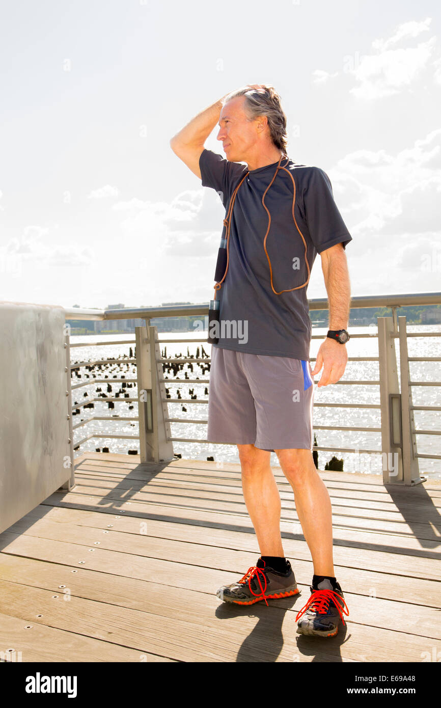 Man working deck hi-res stock photography and images - Alamy