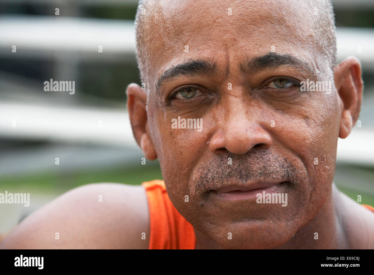 Close up mans serious face hi-res stock photography and images - Alamy
