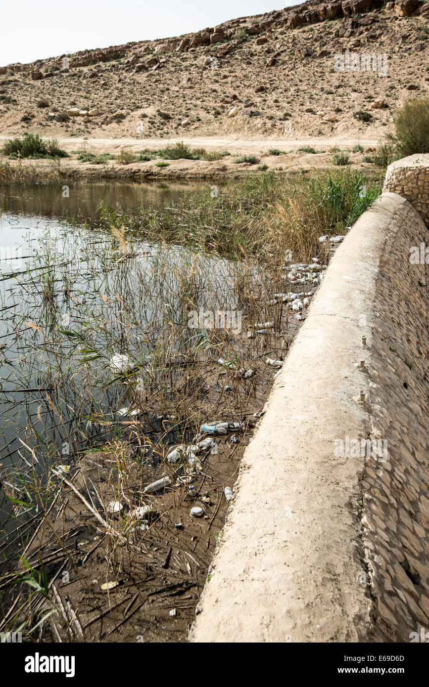 yeruham ,a small developement town in the negev desert, Yeruham lake ...