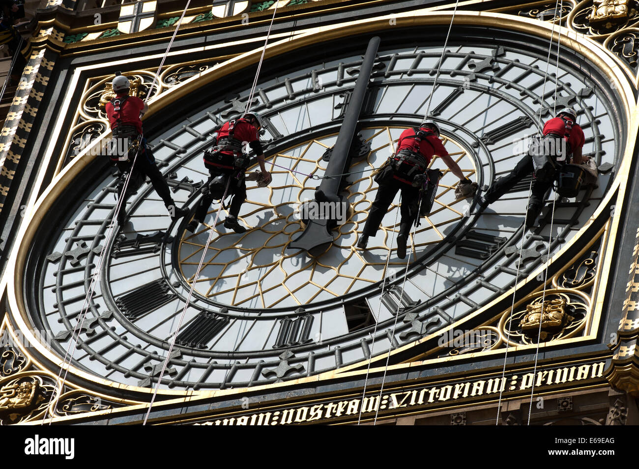Clock Face Cleaning Stock Photos & Clock Face Cleaning Stock Images - Alamy