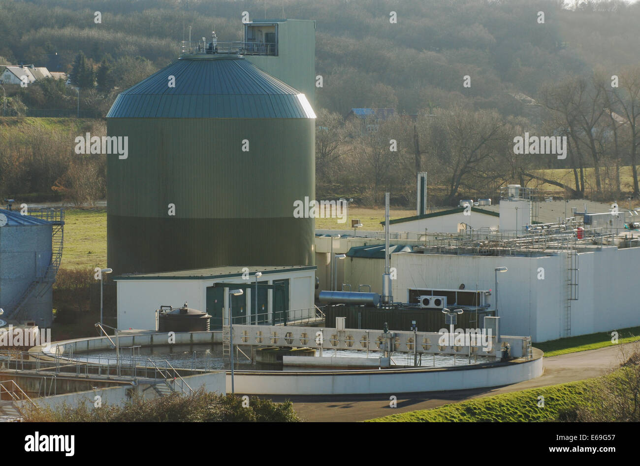 Sewage Sludge Incinerator Plant High Resolution Stock Photography and ...