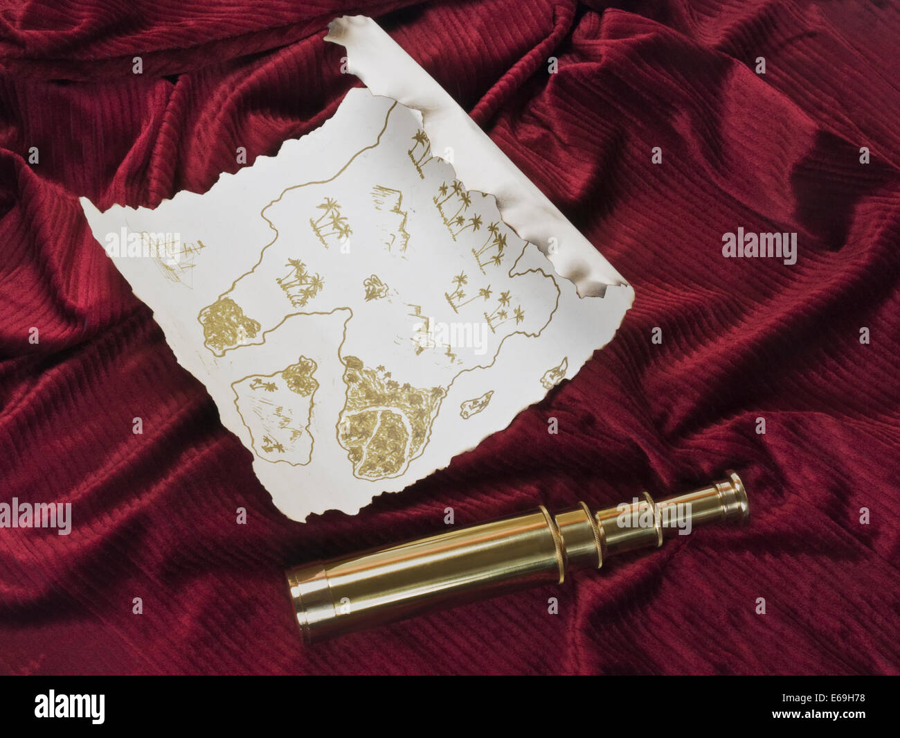 Treasure Maps High Resolution Stock Photography and Images - Alamy