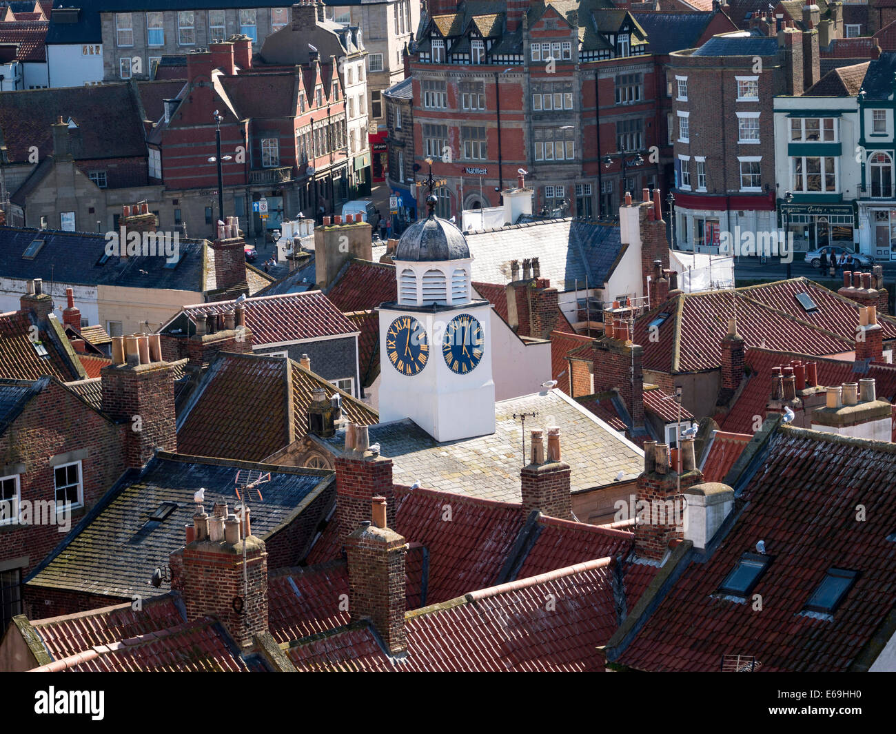 Whitby town centre hi-res stock photography and images - Alamy
