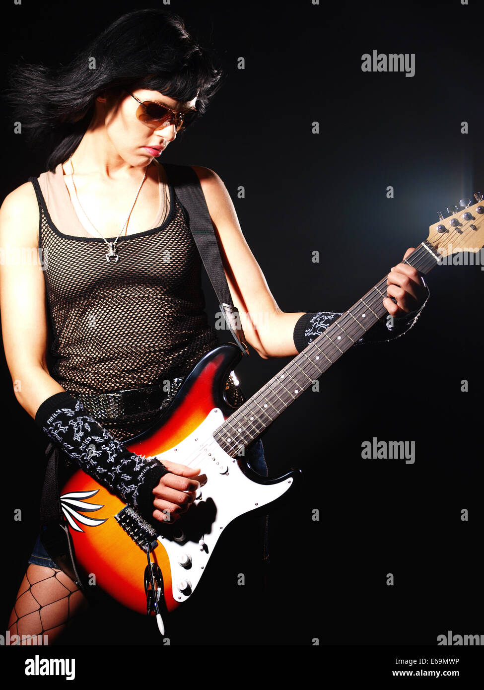Female Rock Musician High Resolution Stock Photography and Images - Alamy