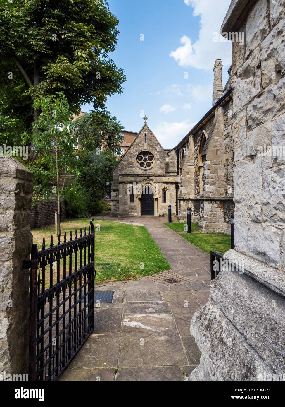 St. Mathias Anglican Church exterior - stone Gothic style Grade ll ...