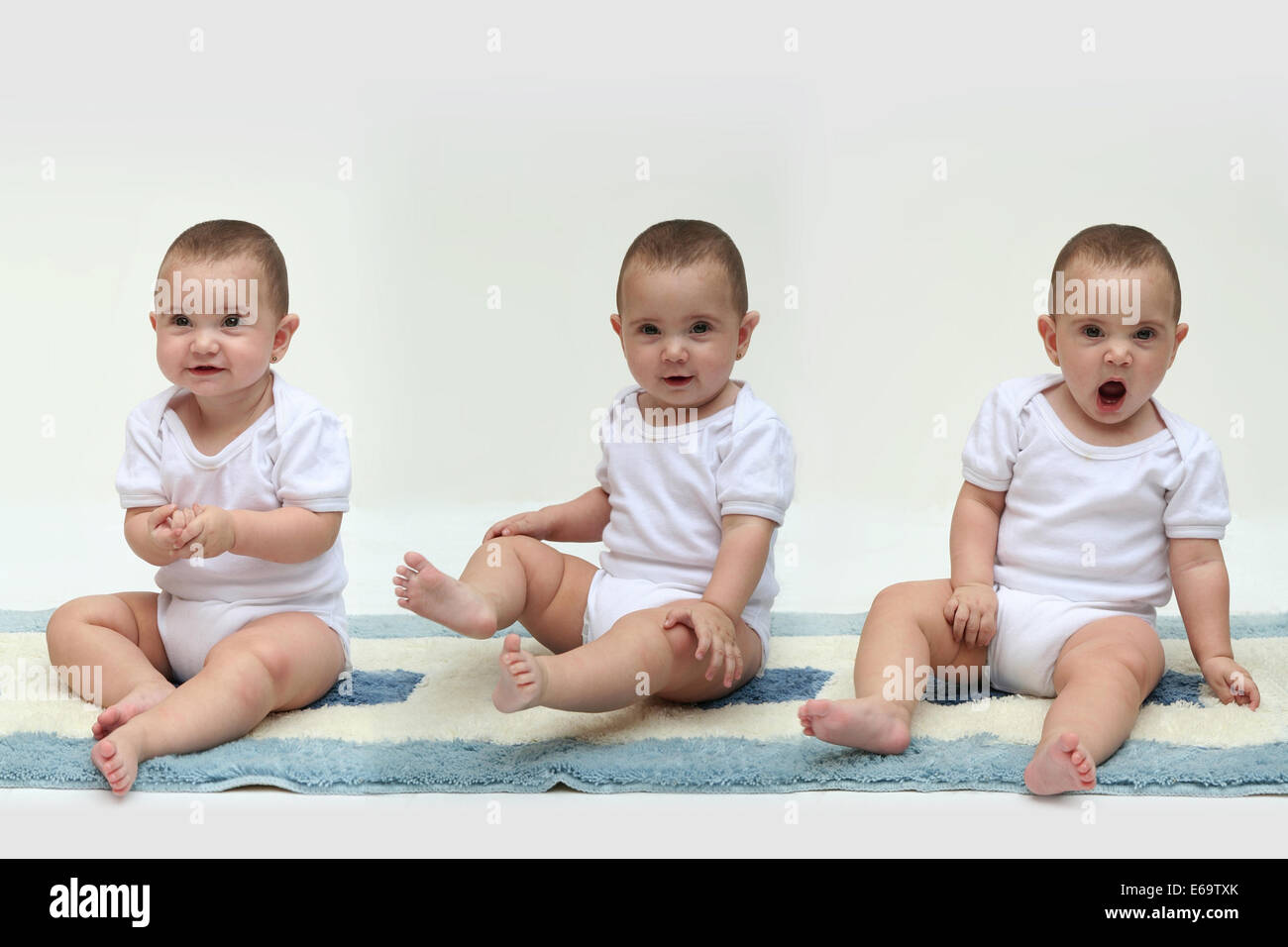 Triplets human hi-res stock photography and images - Alamy