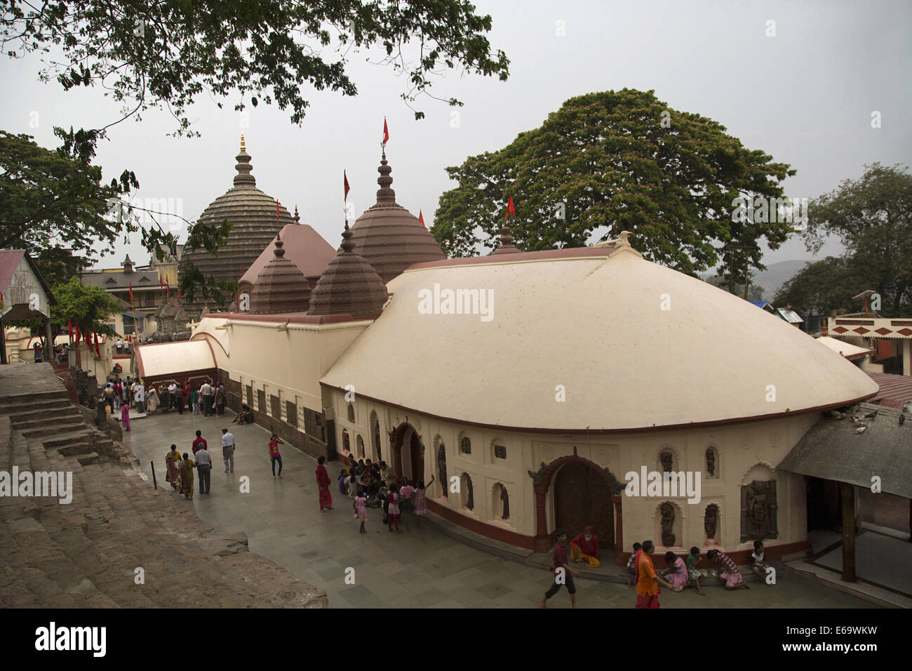 Kamakhya temple facade, Guwahati, Assam Stock Photo - Alamy