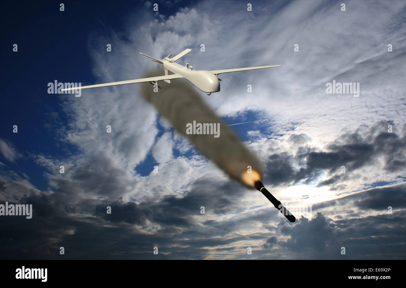 Mq 9 reaper drone hi-res stock photography and images - Alamy