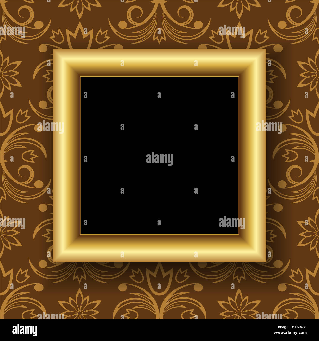 gold photo frame Stock Photo - Alamy