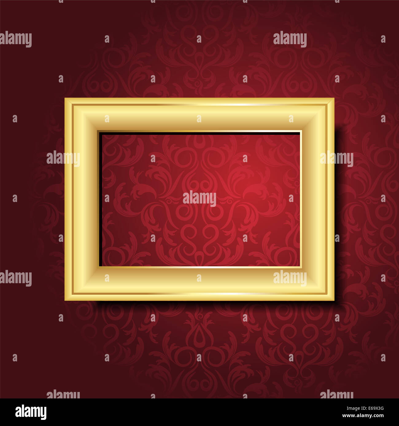gold photo frame Stock Photo - Alamy