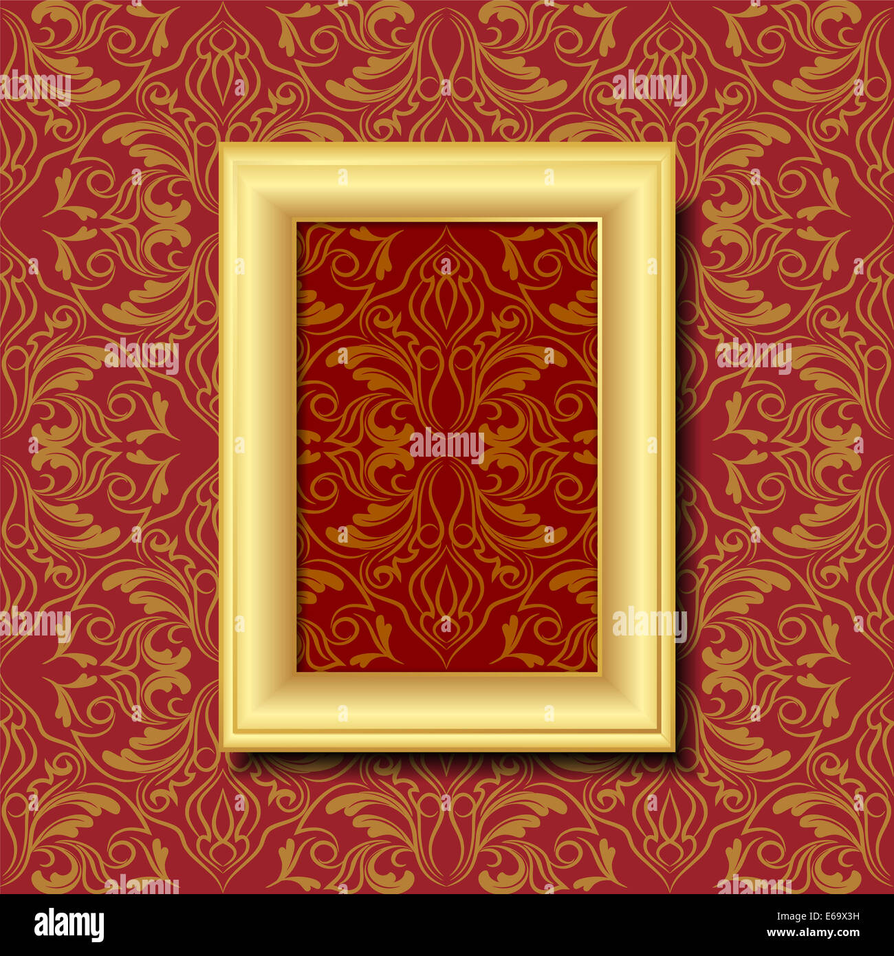 gold photo frame Stock Photo - Alamy