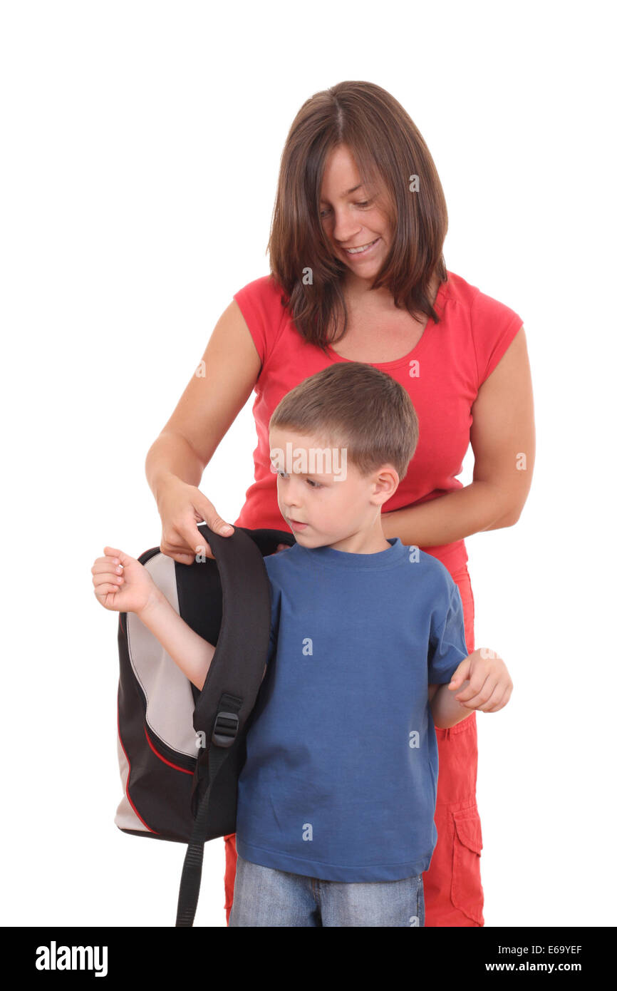 Woman helping old lady bags hi-res stock photography and images - Alamy