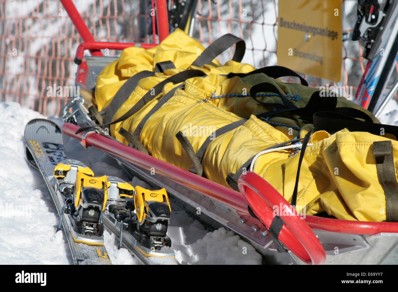 Rescue Sled High Resolution Stock Photography and Images - Alamy