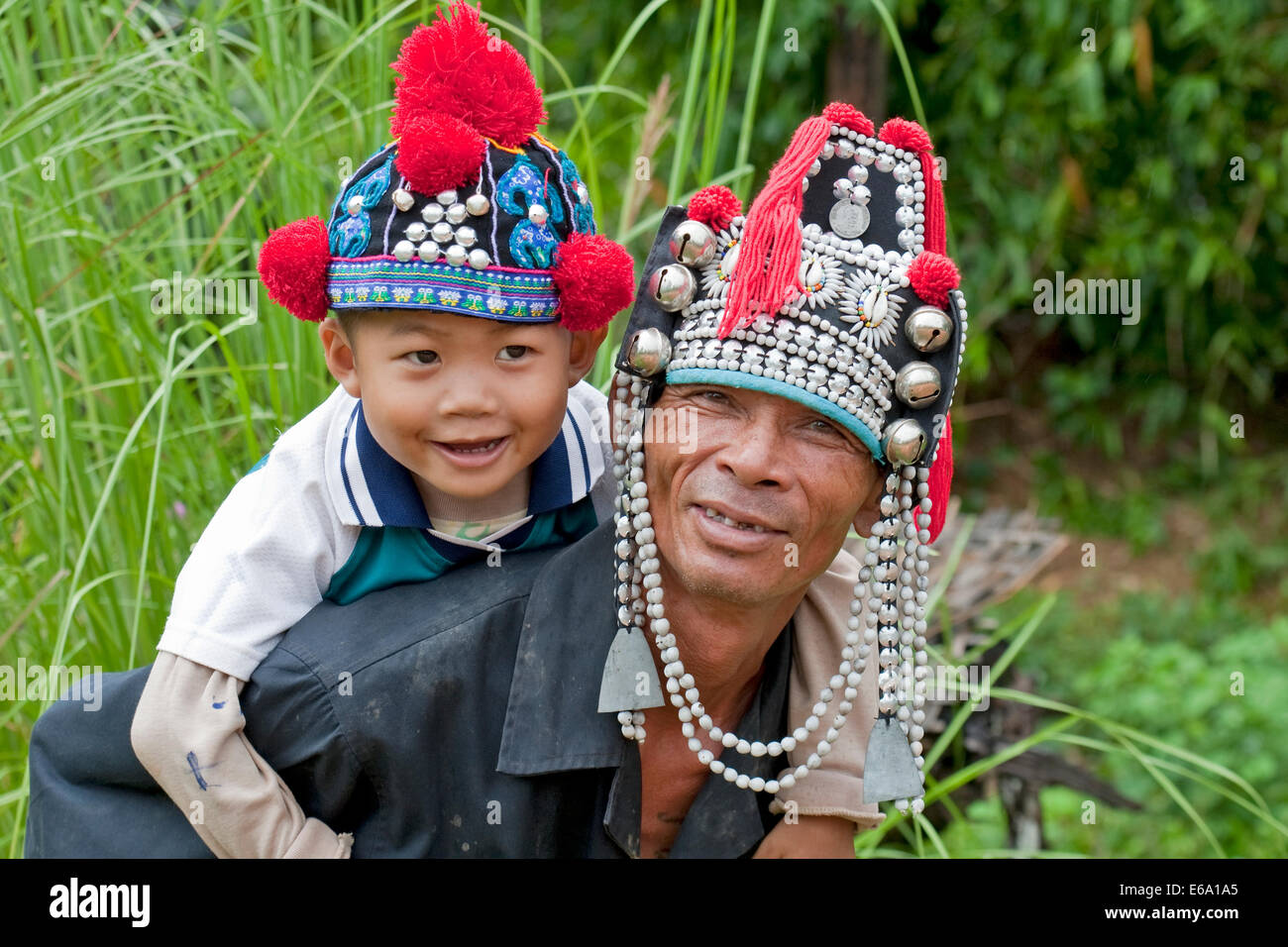 Portrait Of An Ethnic Akha Man High Resolution Stock Photography and ...
