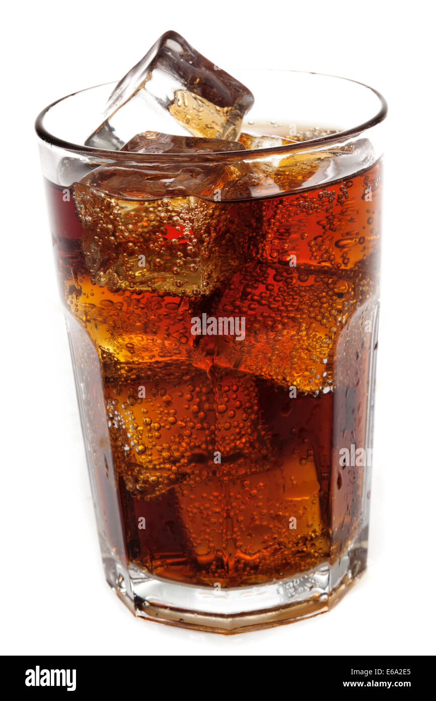 ice cubes,cola,soft drink Stock Photo - Alamy