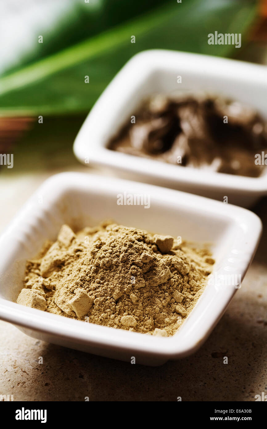 healing earth,algae cosmetics Stock Photo - Alamy