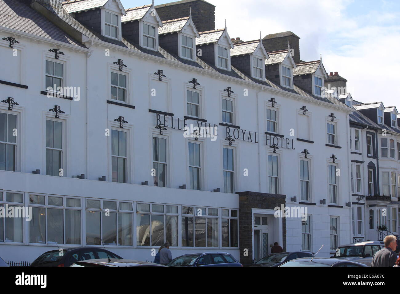BELLE VUE ROYAL HOTEL ABERYSTWYTH Stock Photo - Alamy