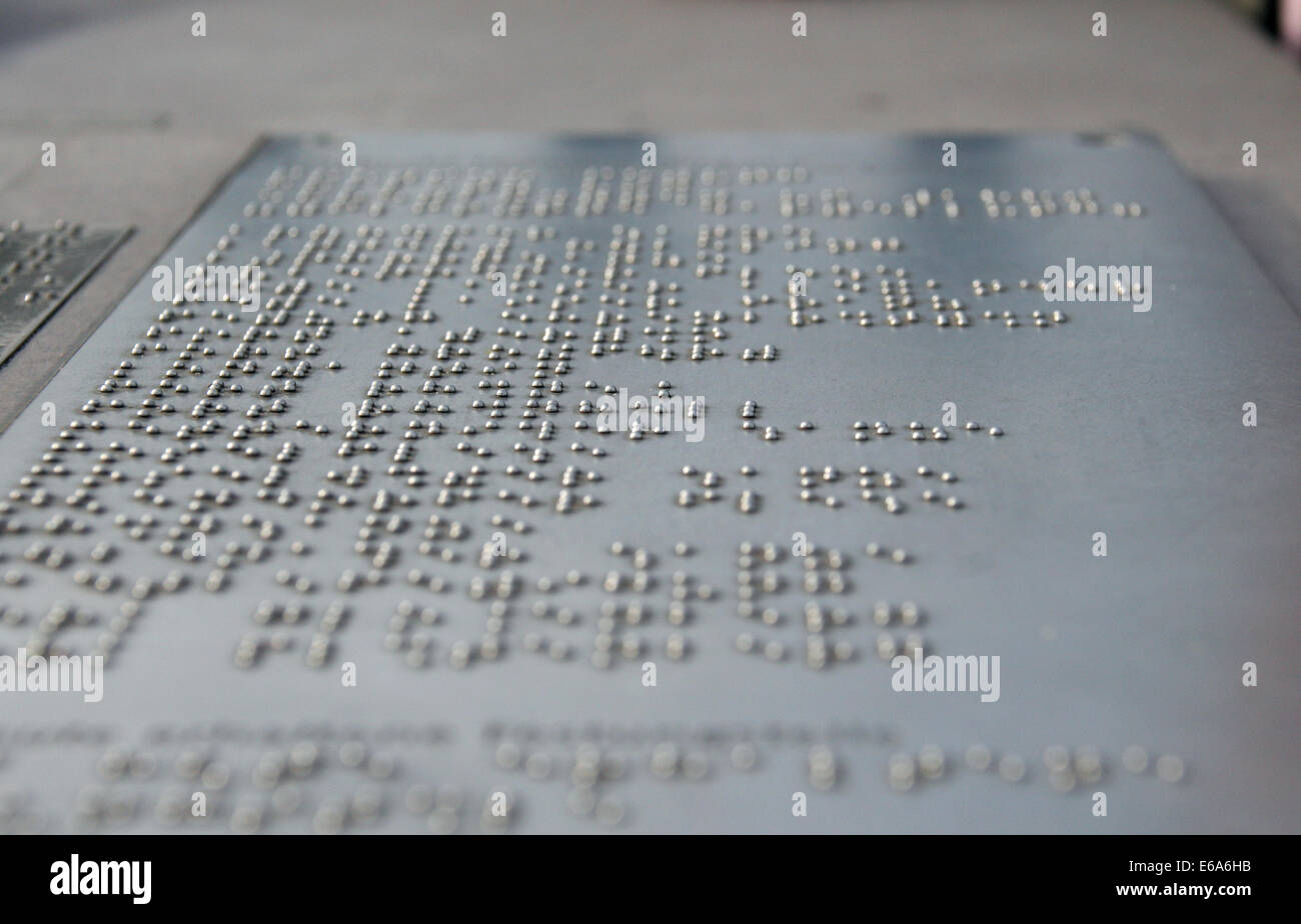 Braille patterns hi-res stock photography and images - Alamy