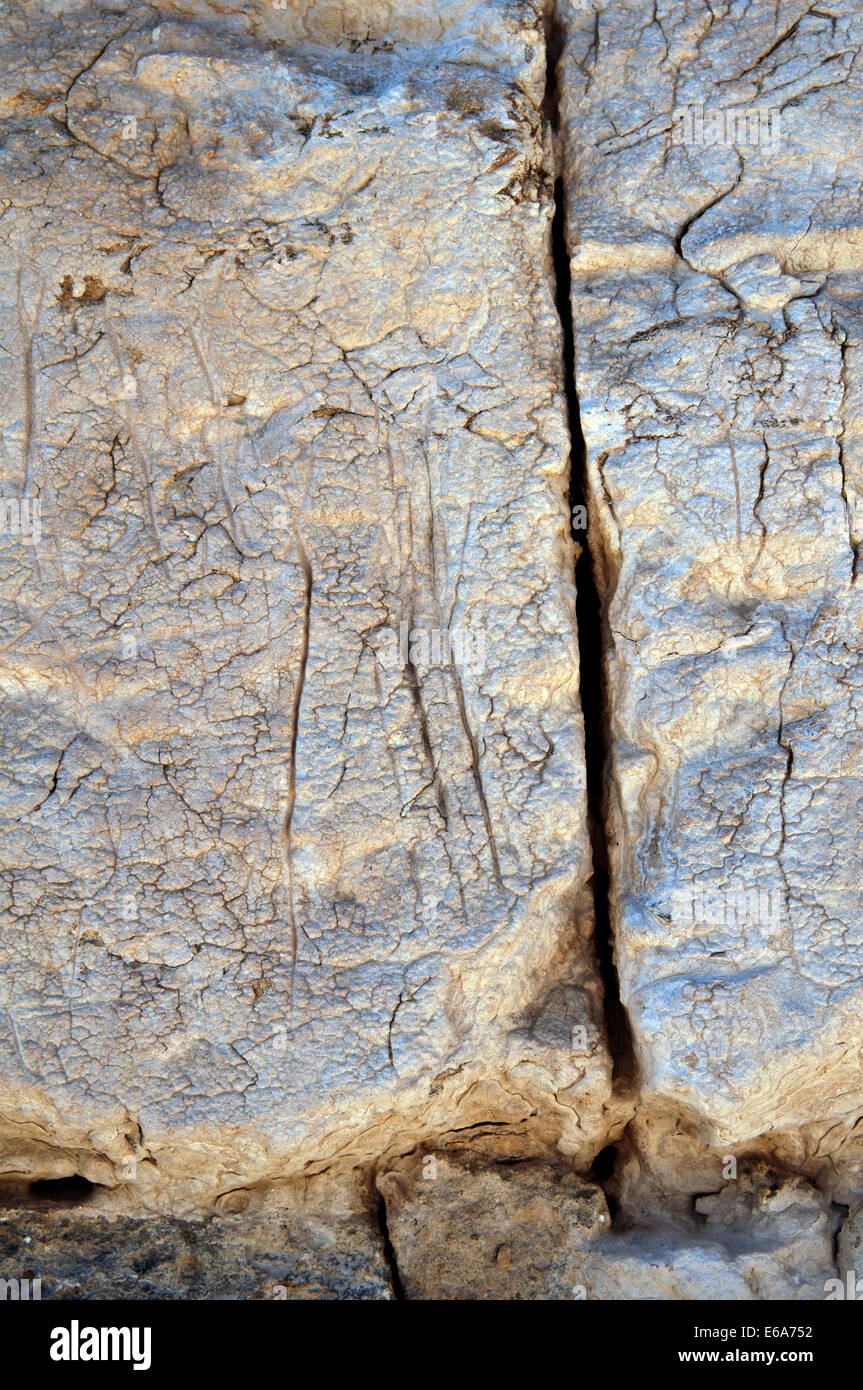 Shivta , ruins of a Nabatean and Byzantine city Stock Photo - Alamy