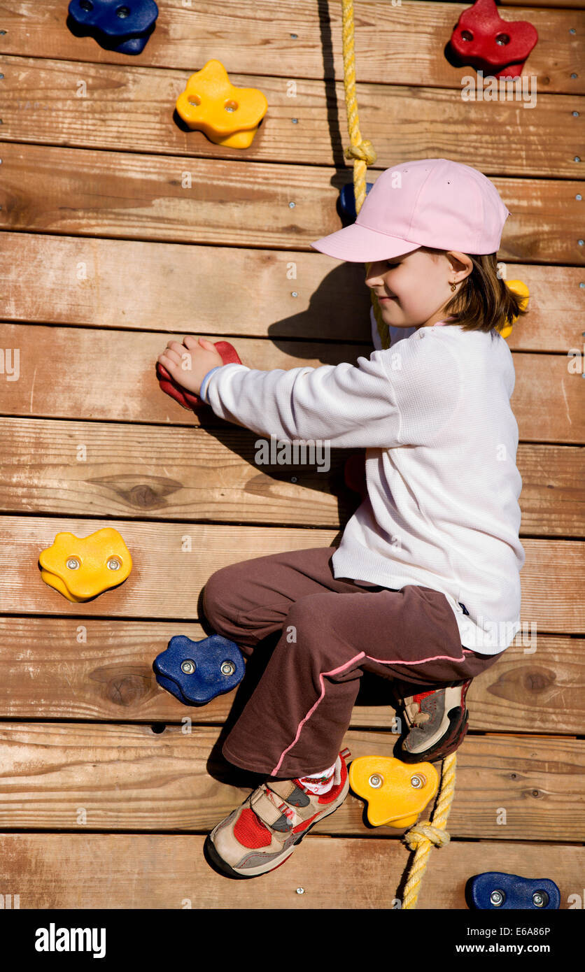 Rope Climbing Children Gym High Resolution Stock Photography and Images ...