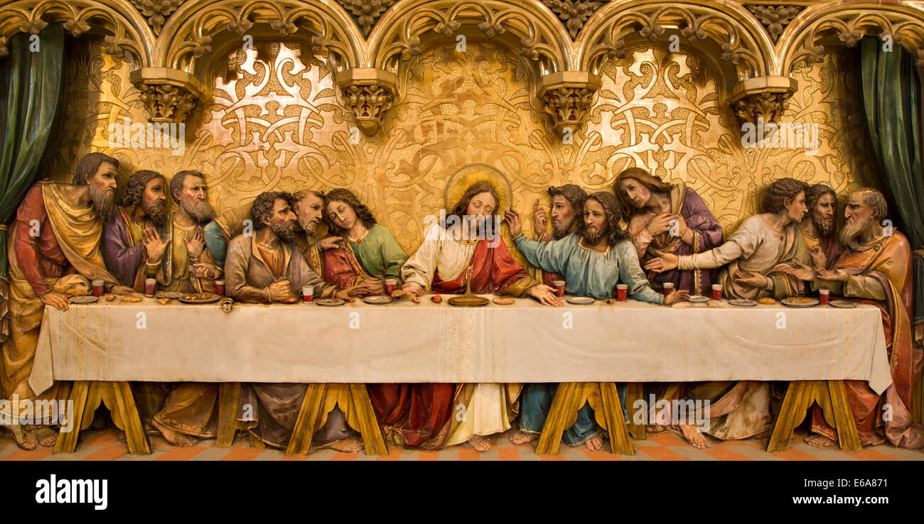 Last supper church st hi-res stock photography and images - Alamy