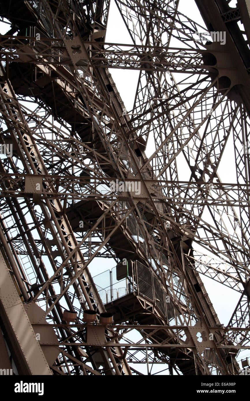 Eiffel Tower Construction High Resolution Stock Photography and Images ...