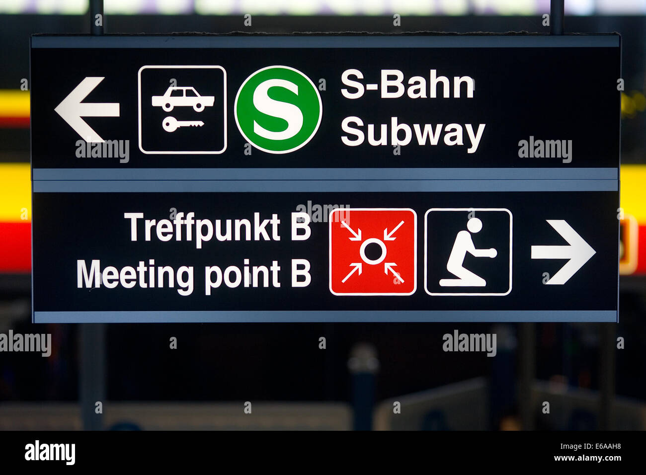Rail Pictogram On Traffic Sign High Resolution Stock Photography and ...