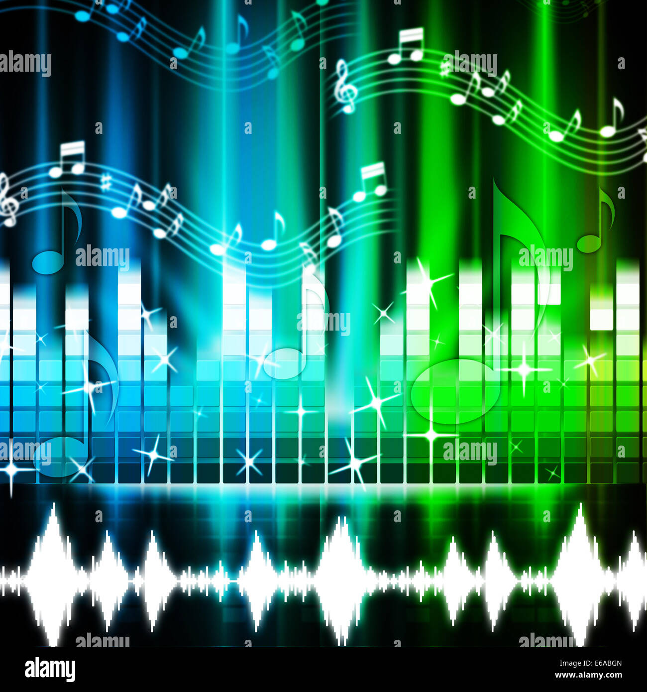 Music Background Showing Songs Harmony And Melody Stock Photo - Alamy