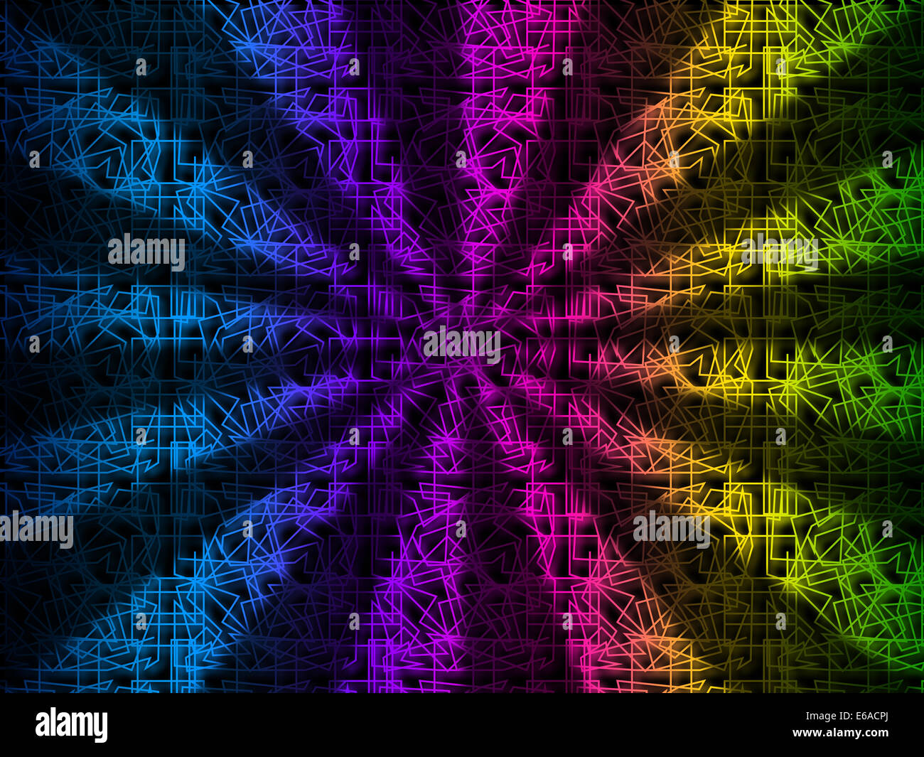 Colorful Rays Background Showing Rainbow Light Beams Stock Photo - Alamy