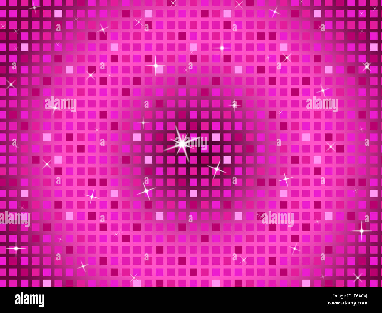Pink Squares Background Meaning Twinkling Pattern And Party Stock Photo ...