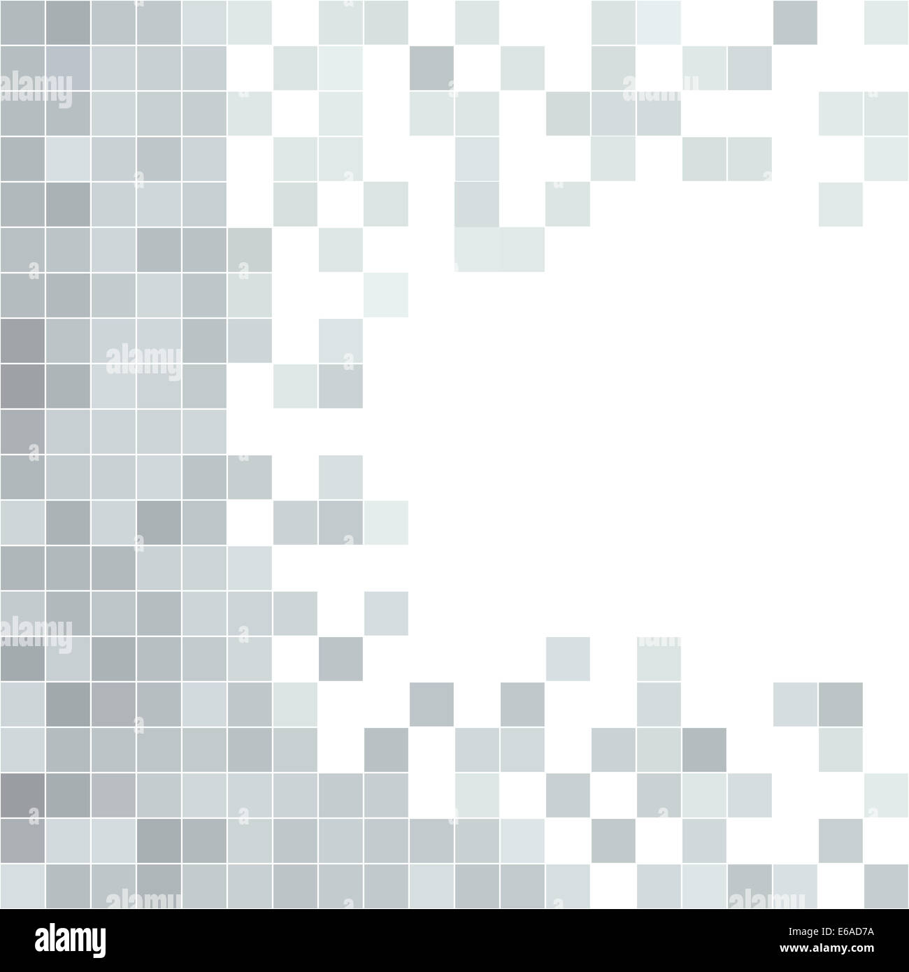 Grey seamless pattern with squares shapes Stock Photo - Alamy