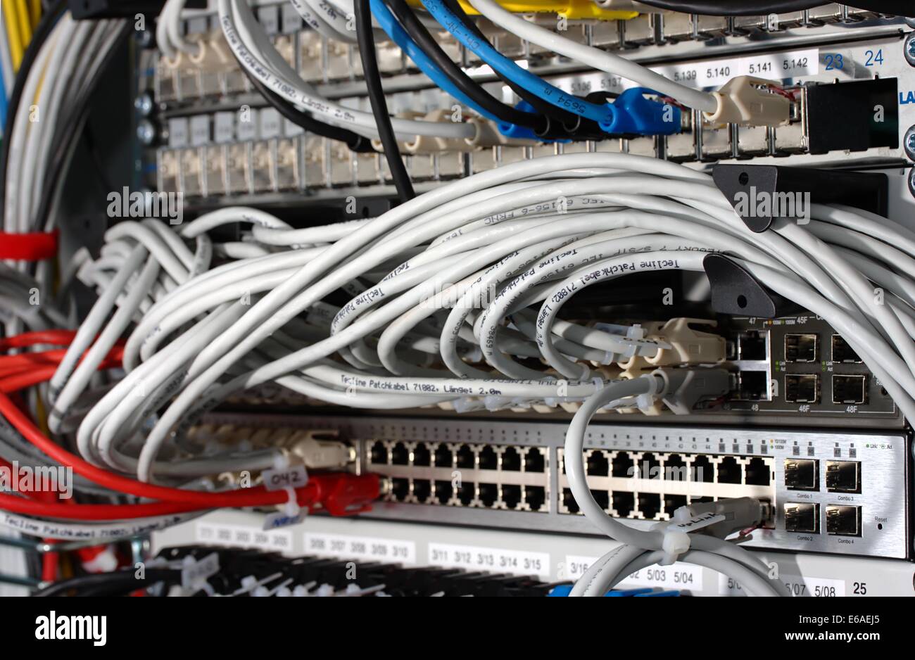 Switchboard Cables High Resolution Stock Photography and Images - Alamy