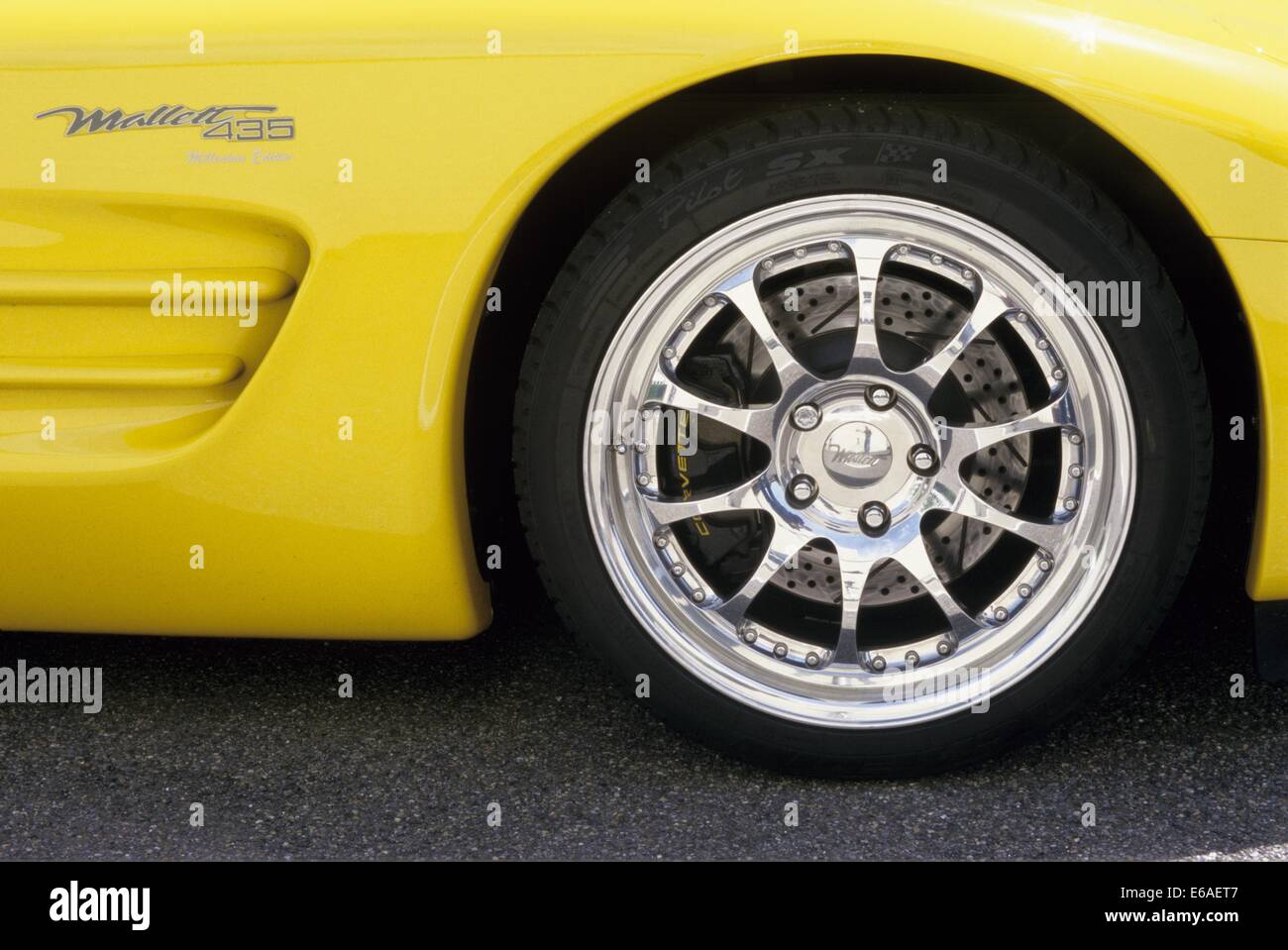 2000 Millennium Yellow Corvette Convertible