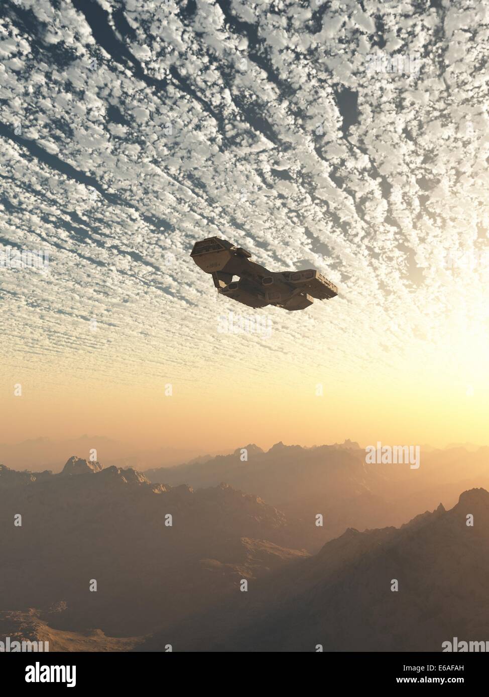 Scifi spaceship hi-res stock photography and images - Alamy