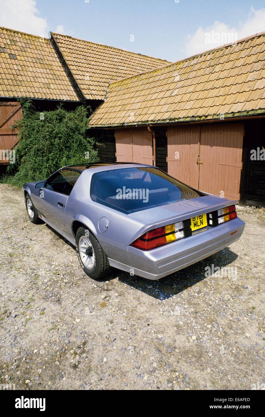Chevrolet Camaro Z28E Z28 - 1985 Model Year MY - in Silver - showing ...