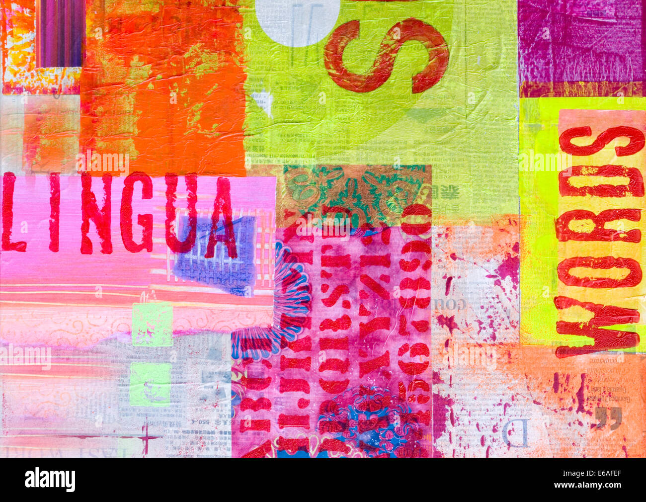 Multi Color Word Art High Resolution Stock Photography and Images - Alamy