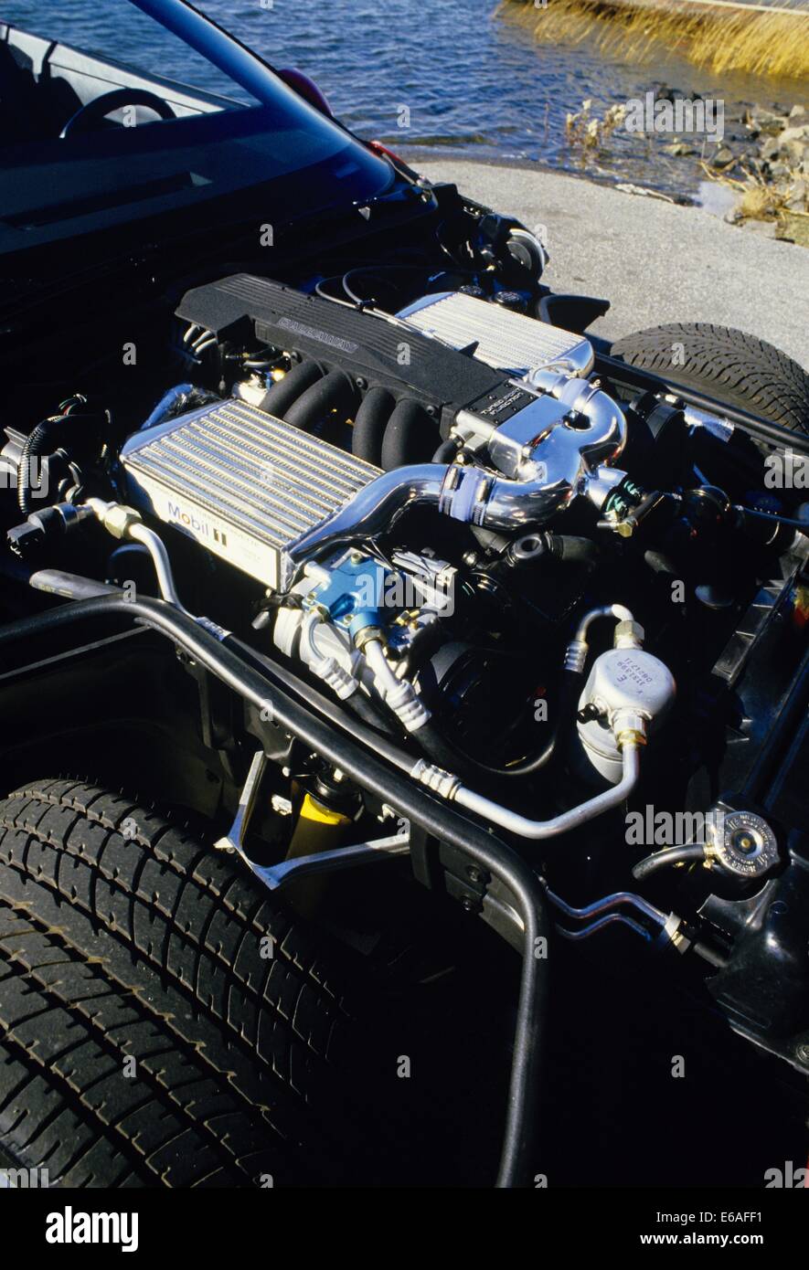 Engine bay chevrolet corvette showing hi-res stock photography and ...