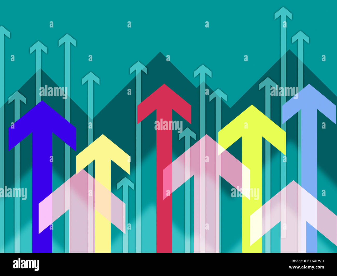 Rise arrows hi-res stock photography and images - Alamy