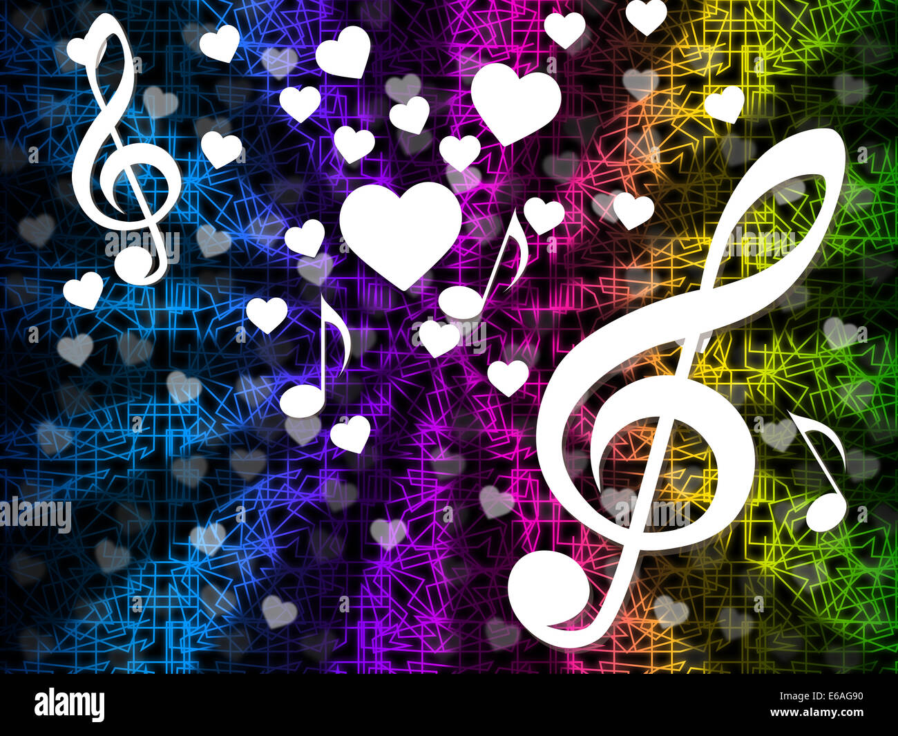 Purple Music Wallpaper