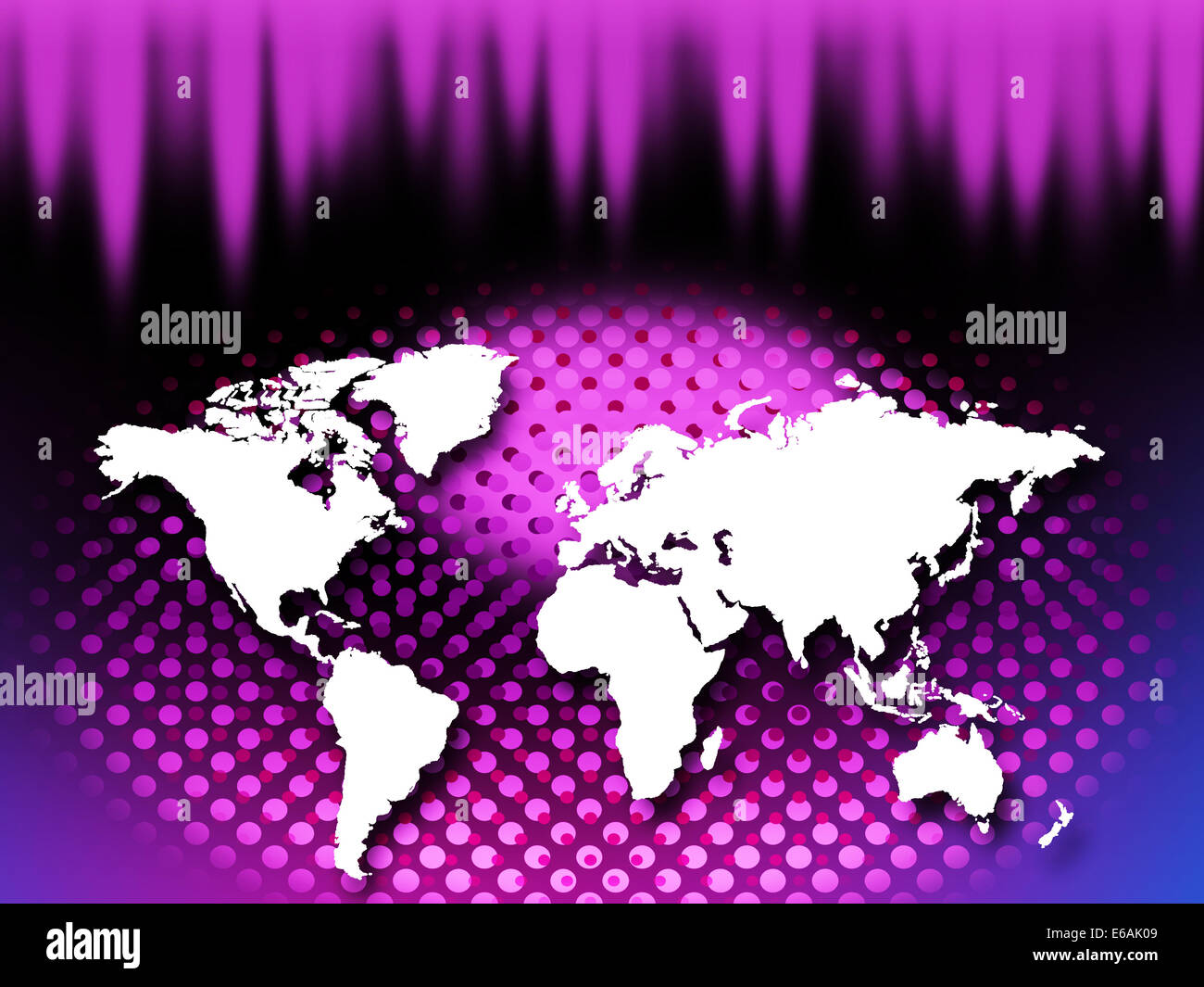 Map showing geography countries hi-res stock photography and images - Alamy