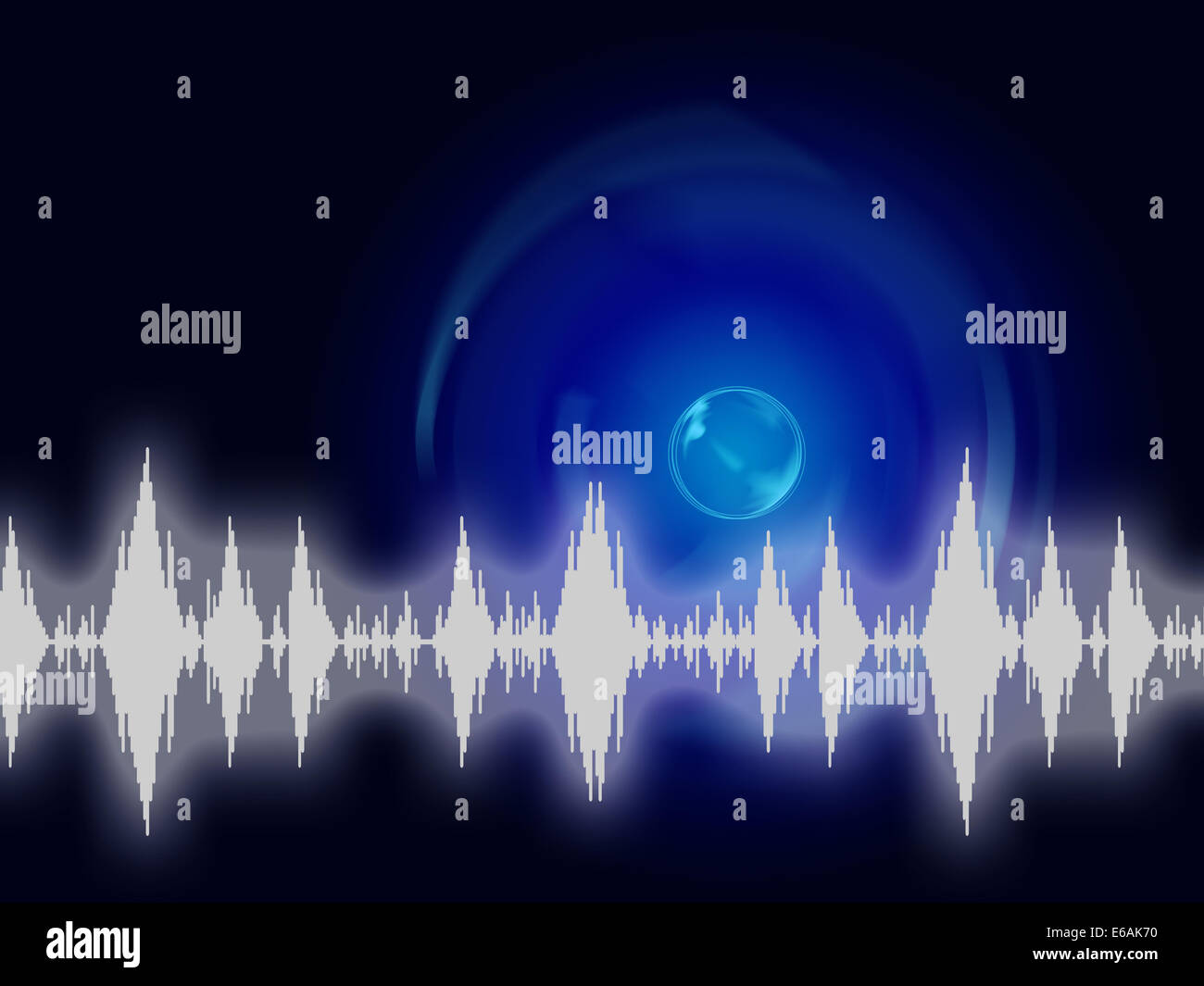 Sound wave background showing equalizer hi-res stock photography and ...