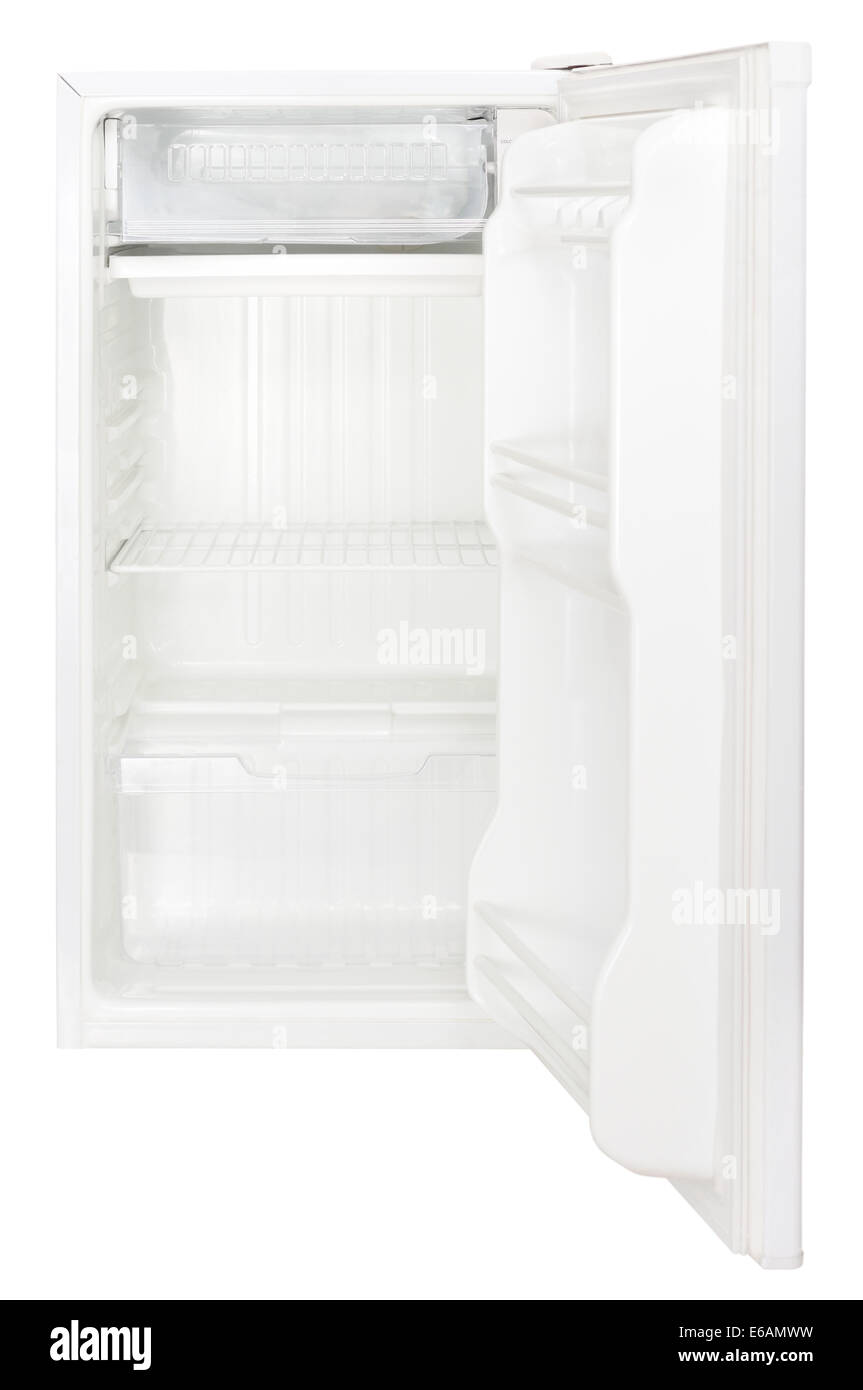 Refrigerator With Doors Open Cut Out Stock Images & Pictures - Alamy