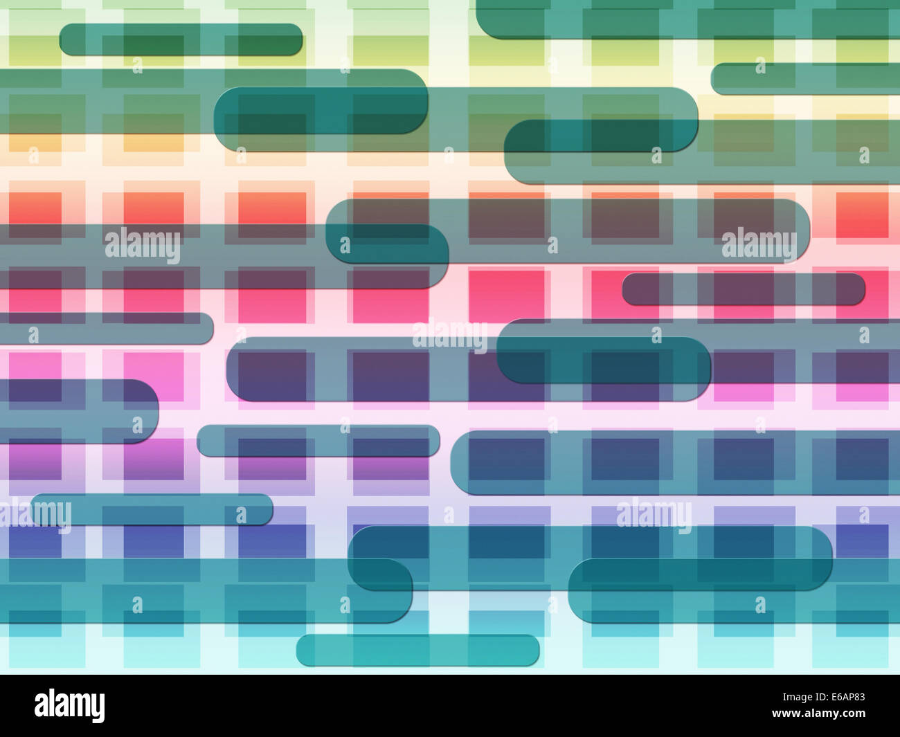 Colorful Shapes Background Meaning Squares And Oblongs Stock Photo - Alamy