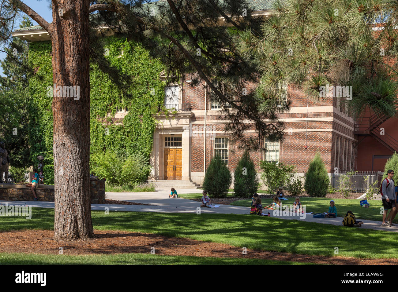 University of Montana Campus, Missoula, Montana, USA Stock Photo - Alamy