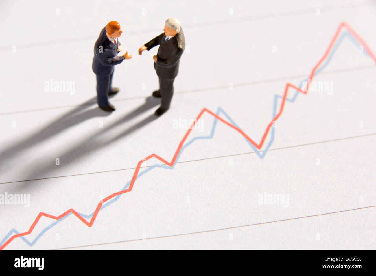 stock exchange,contract,upswing,business partnership Stock Photo - Alamy