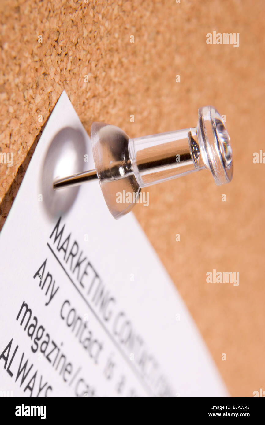 Pinboards High Resolution Stock Photography and Images - Alamy