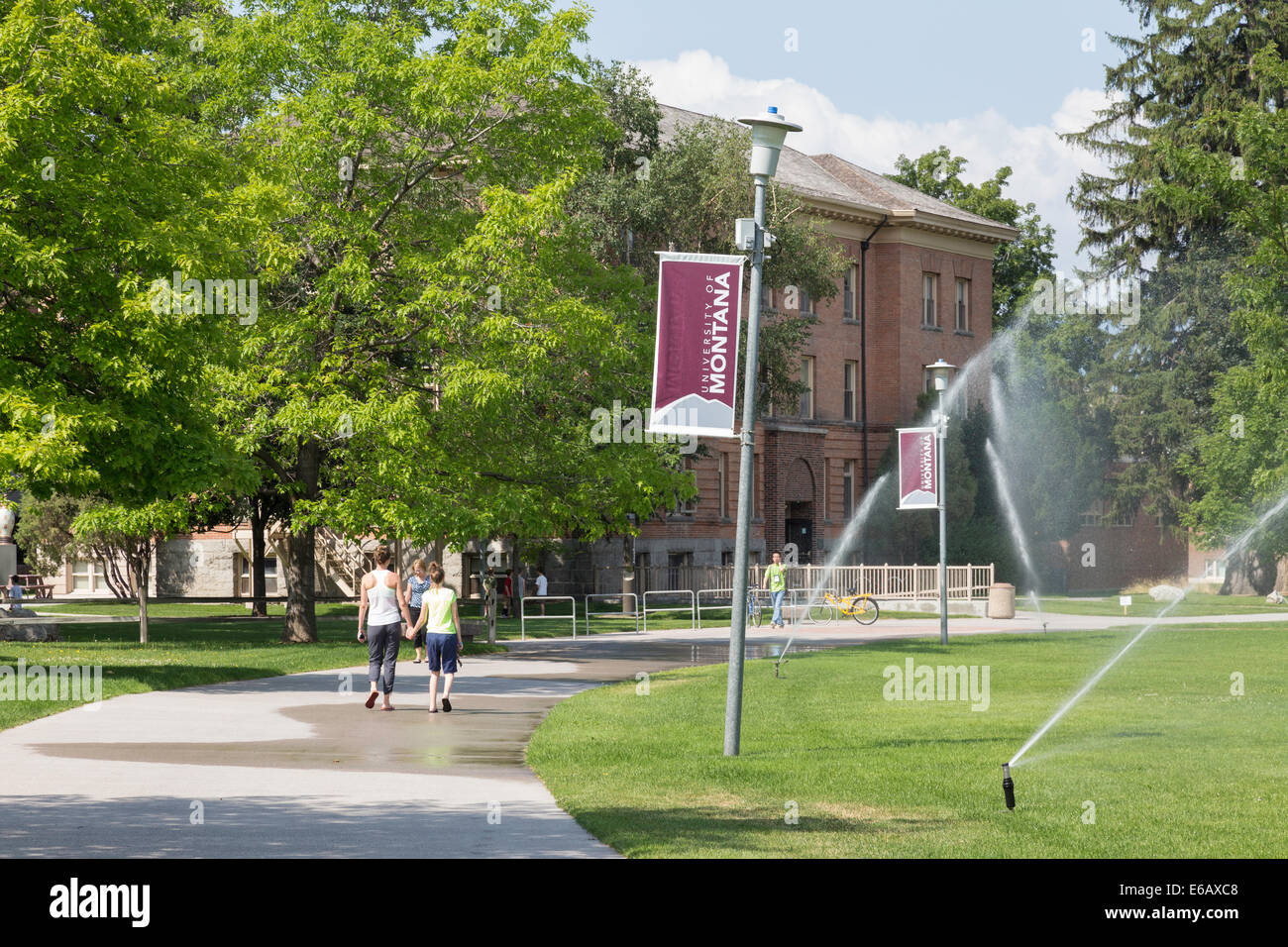 University of Montana Campus, Missoula, Montana, USA Stock Photo - Alamy