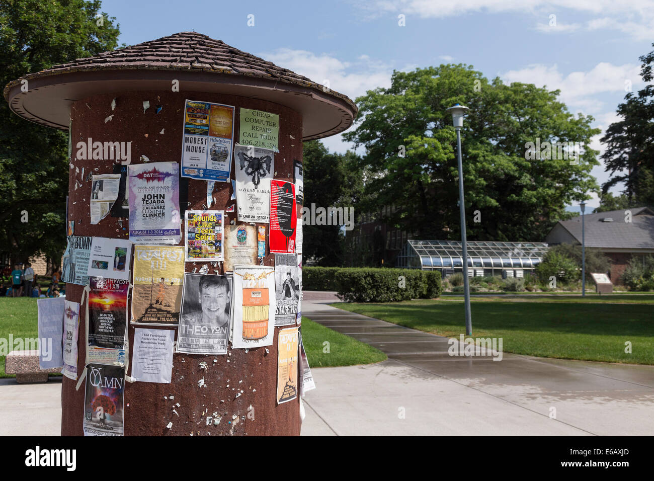 University of Montana Campus, Missoula, Montana, USA Stock Photo - Alamy