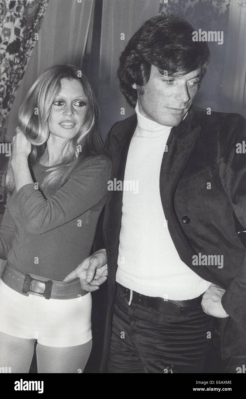 Brigitte bardot and christian kalt hi-res stock photography and images ...